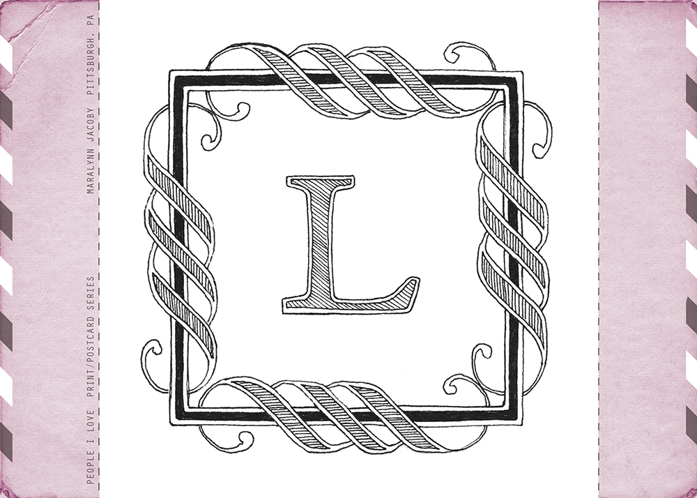 Alphabet Series - L - Bear Left Bear